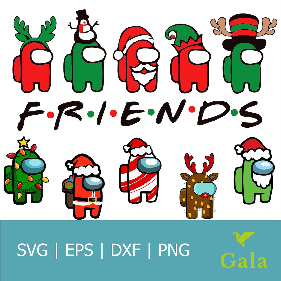 Christmas Amongus Svg| Christmas is Among Us PNG| SVG Digital Download ...