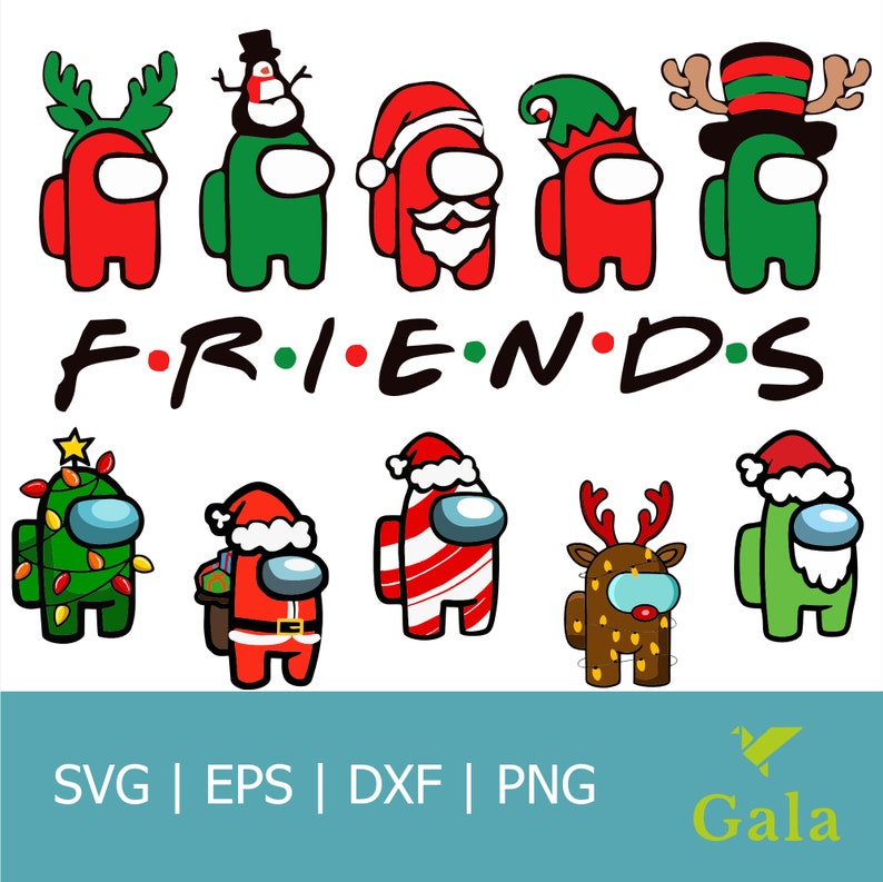 Christmas Amongus Svg| Christmas is Among Us PNG| SVG Digital Download ...
