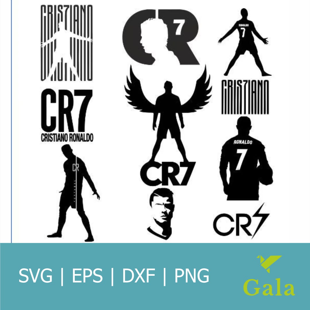 Cristiano Ronaldo Svg /al Nassr Svg / Cr7 Svg /ronaldo Silhouette ...