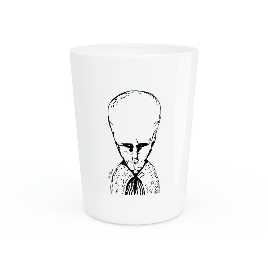 Aleister Crowley LAM Alien Shot Glass - Etsy