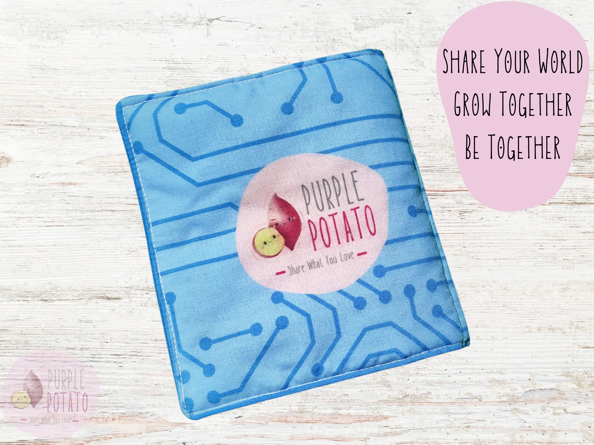 Computer Building Soft Learning Baby Book - Handmade Nerdy Baby Book ...