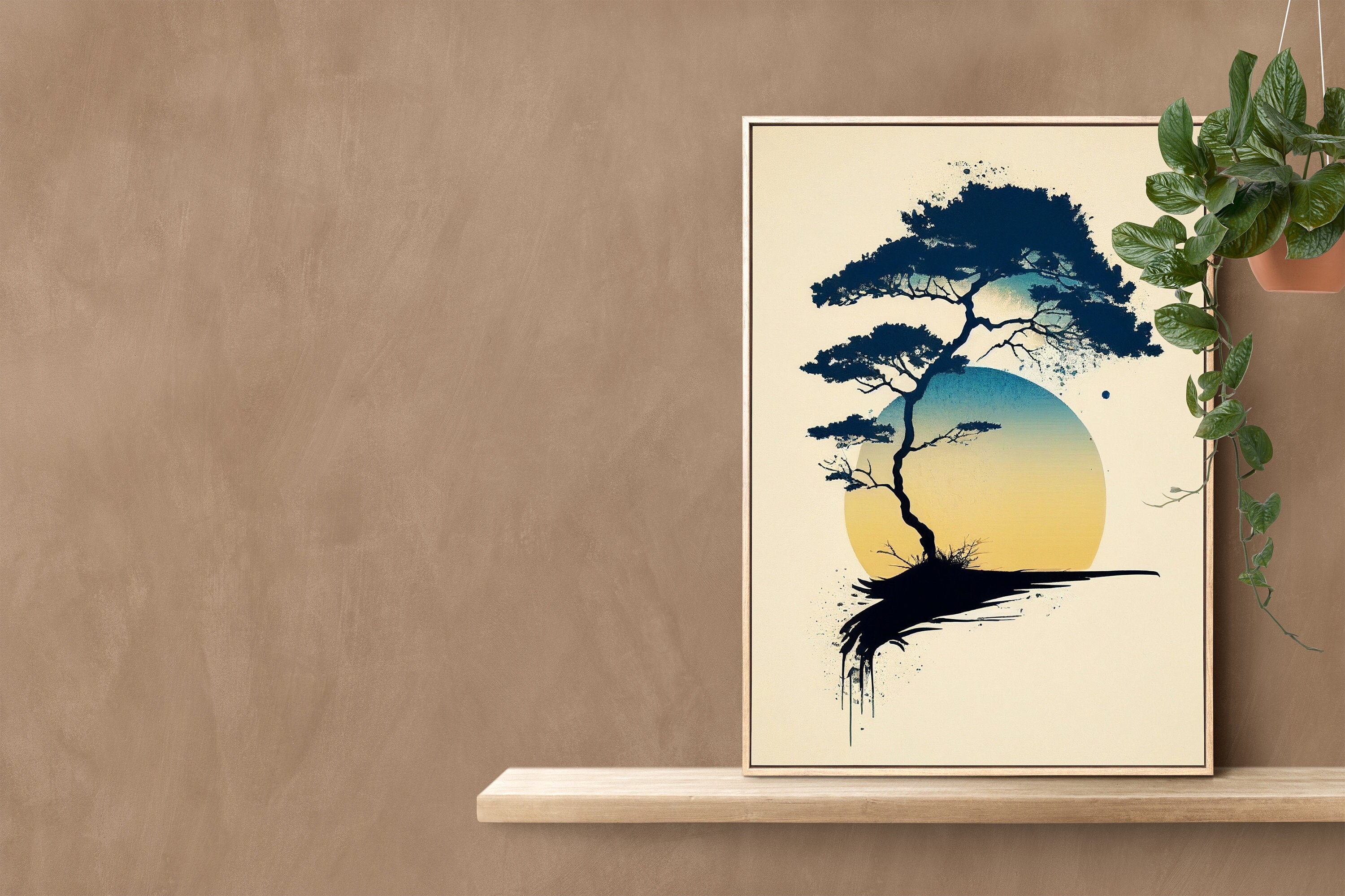 Simple Japanese Paintings