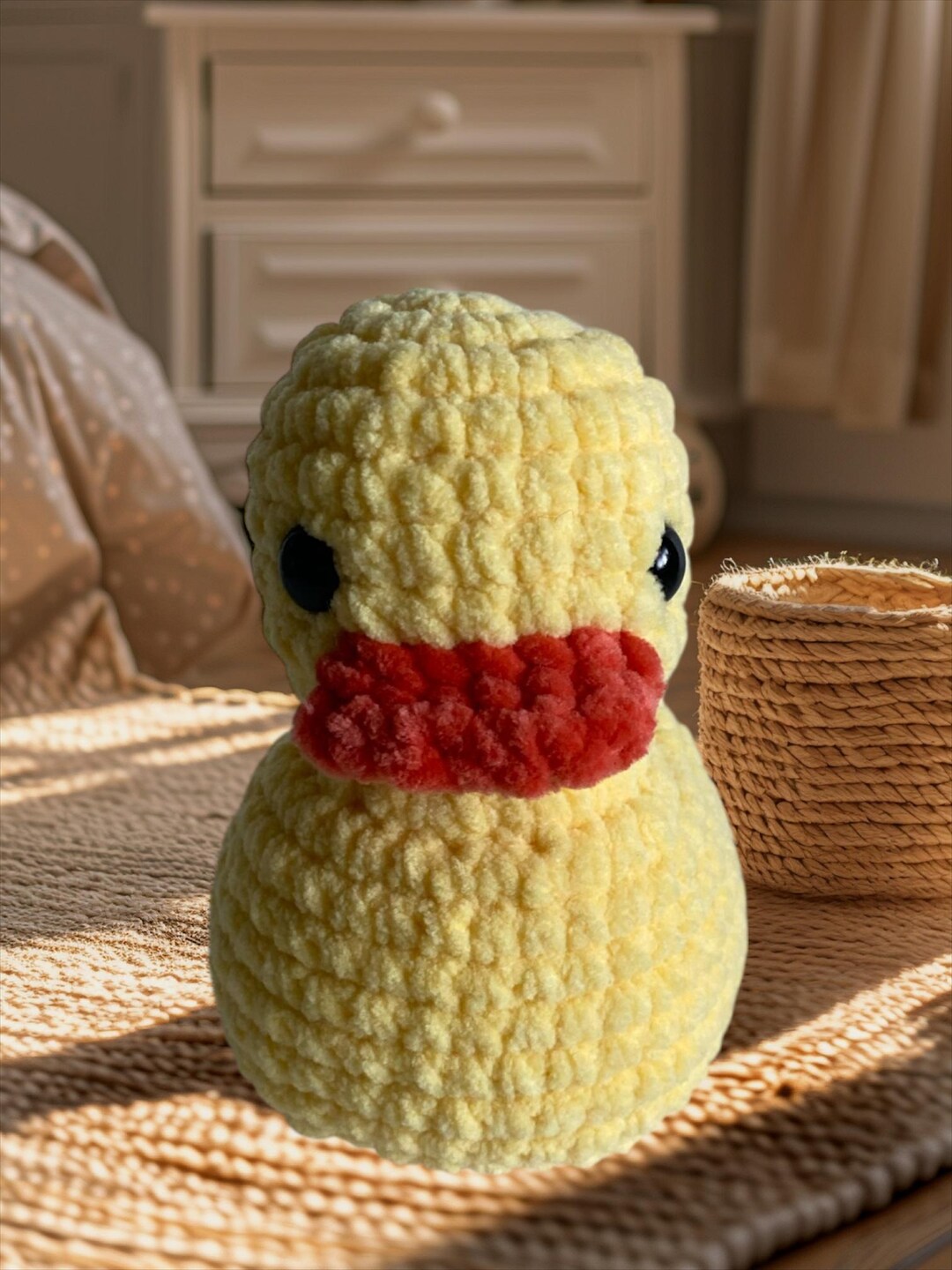 Rubber Duck Crochet Plushie - Etsy