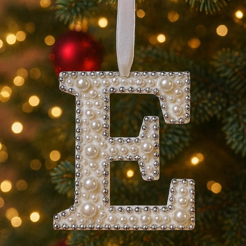 M Ornament Initial - Etsy UK