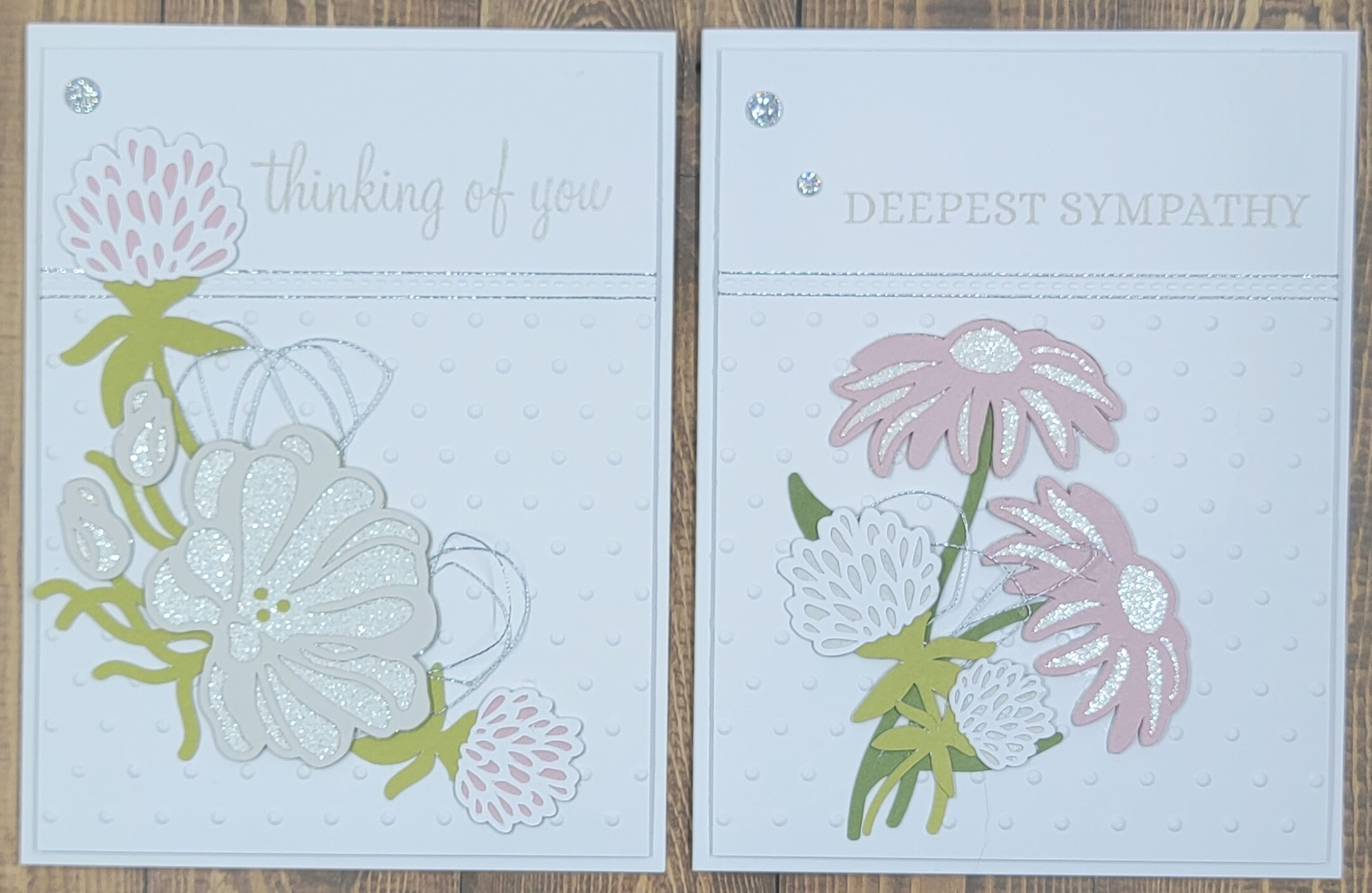 Set of 10 Assorted Homemade Sympathy Cards With Envelopes - Etsy