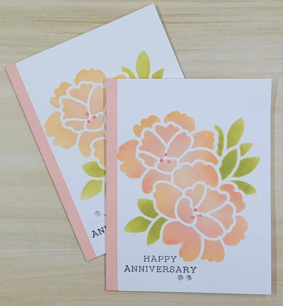 Set of 10 Handmade Assorted Anniversary Cards With Envelopes - Etsy