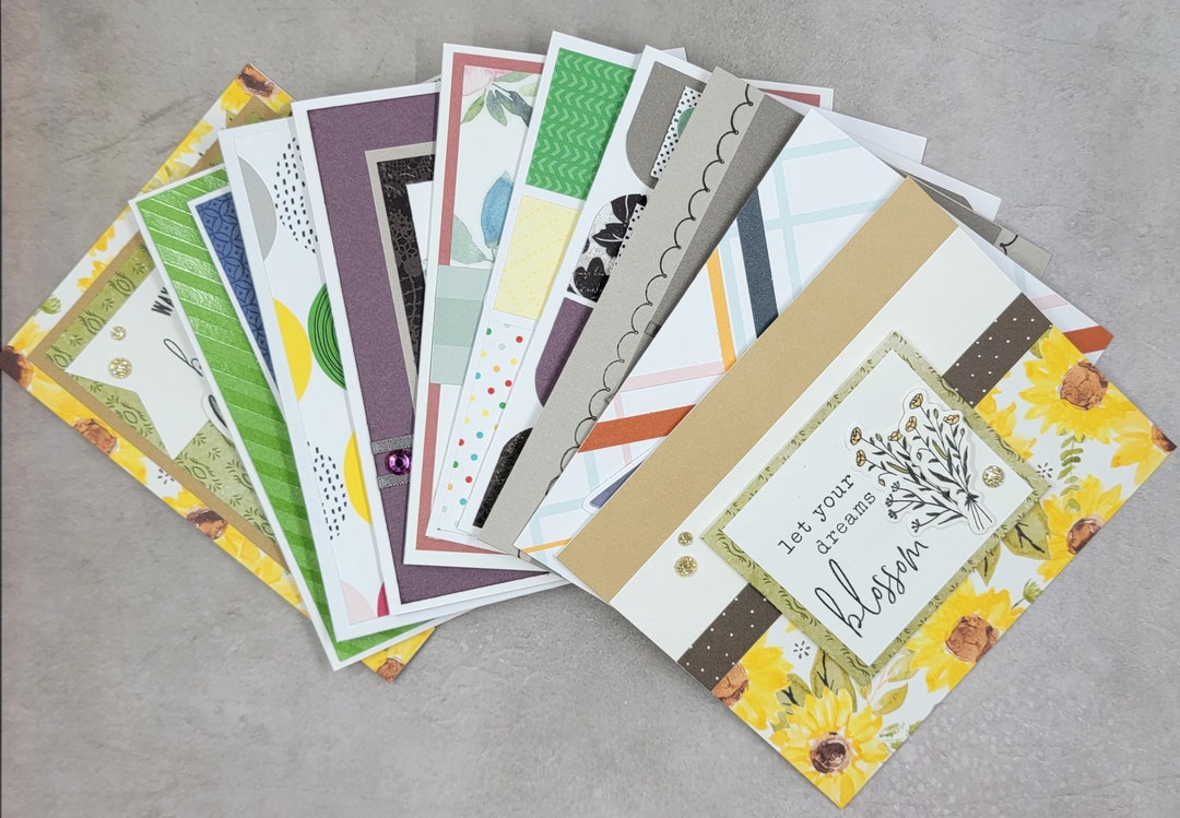 Set of 10 Homemade Congratulations Cards With Envelopes - Etsy