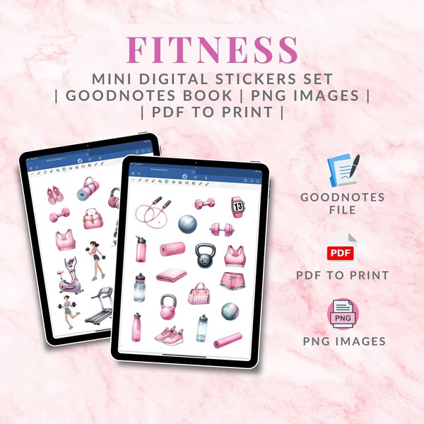 Workout Stickers - Etsy
