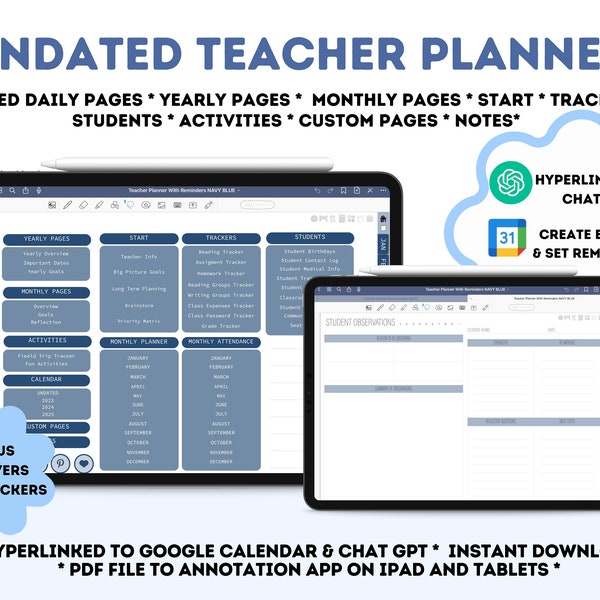 Notepad Lesson Plan - Etsy