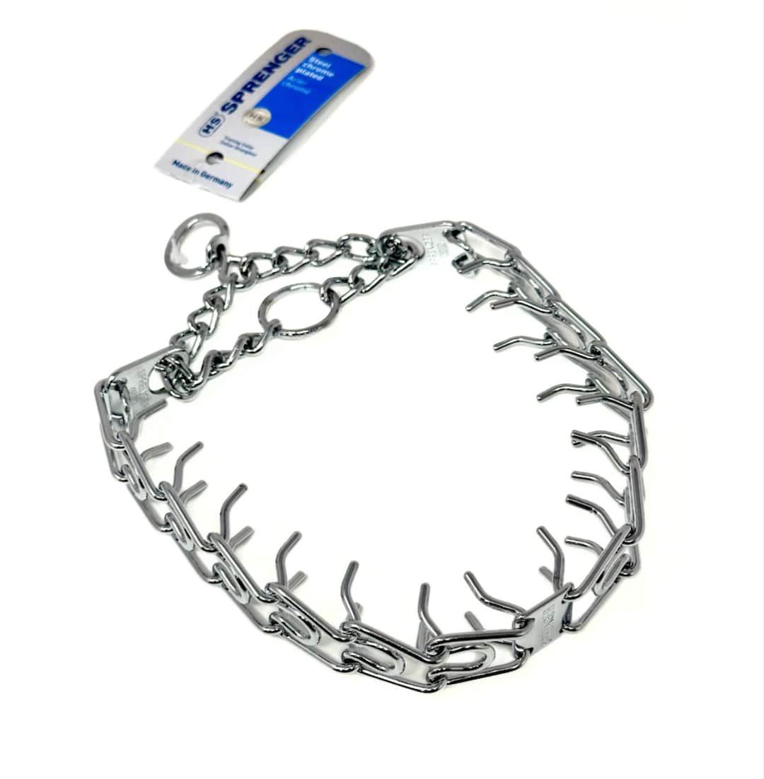 3mm SHORT LINK Herm Sprenger Custom Powder Coated Prong Collar - Etsy