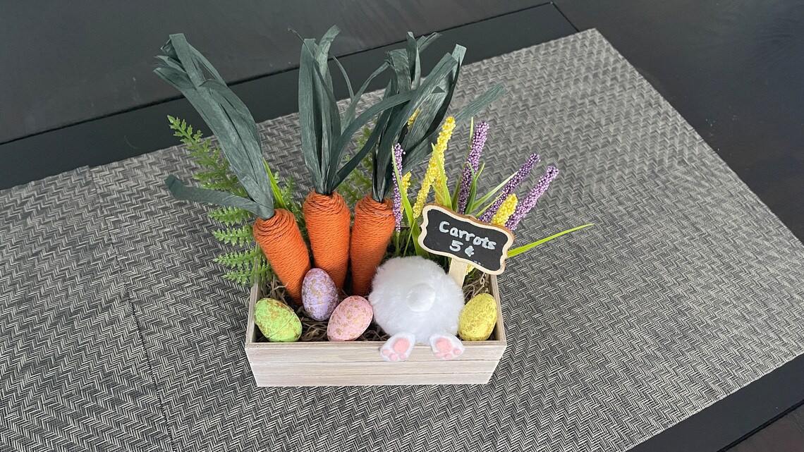 Bunny Butt Carrot Patch - Etsy