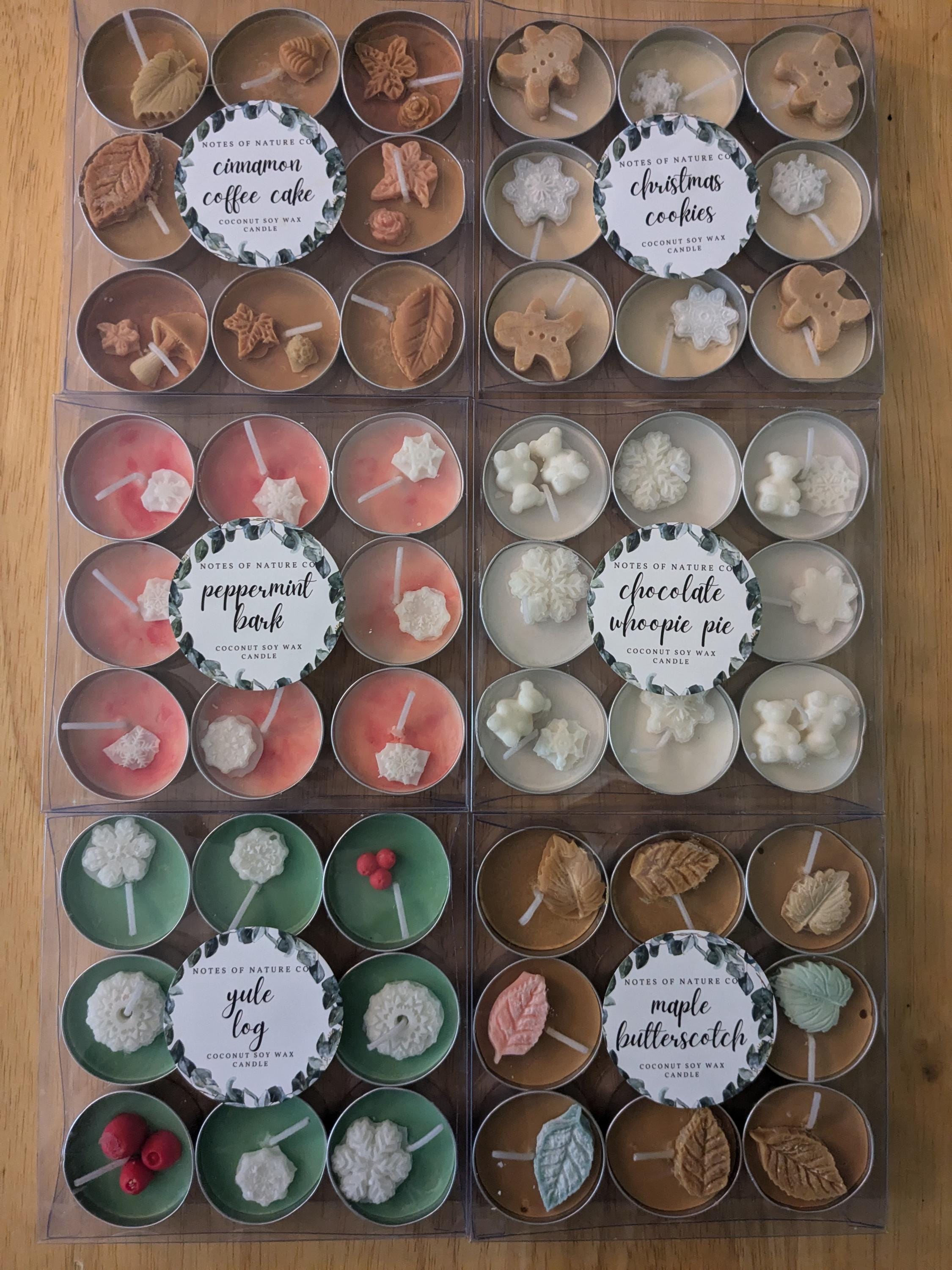 Premium Coconut & Soy Tea Light Pack | 9 Total | Various Exclusive ...