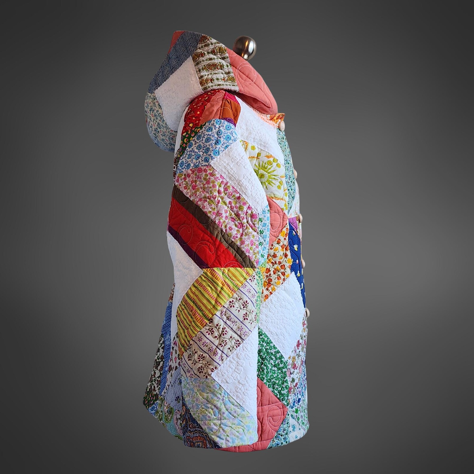 Quilt Coat Made From Upcycled Quilts - Etsy