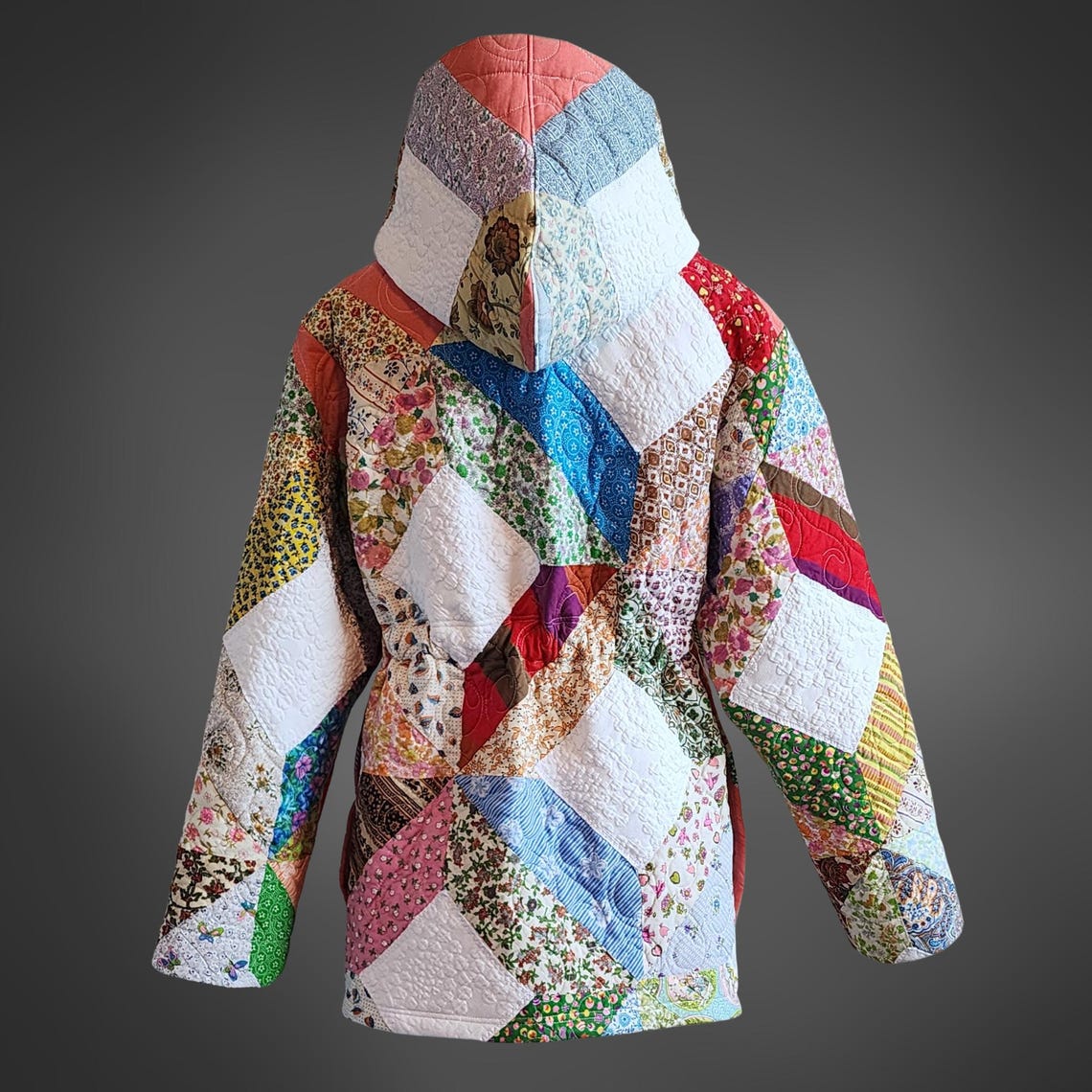 Quilt Coat Made From Upcycled Quilts - Etsy