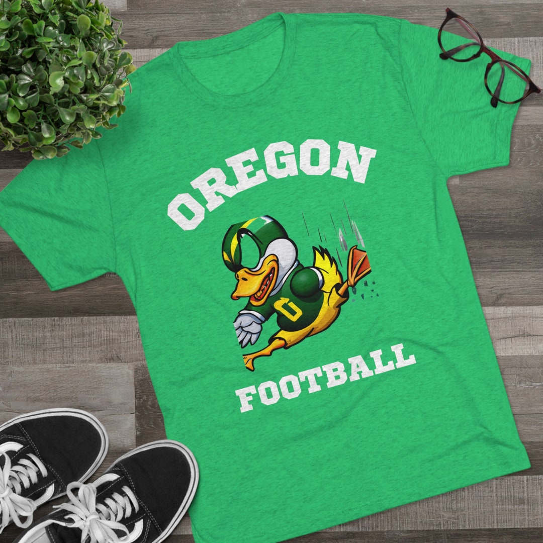 Tshirt Oregon Football Unisex Tee Tri-blend Duck Tee Fan Oregon Shirt ...