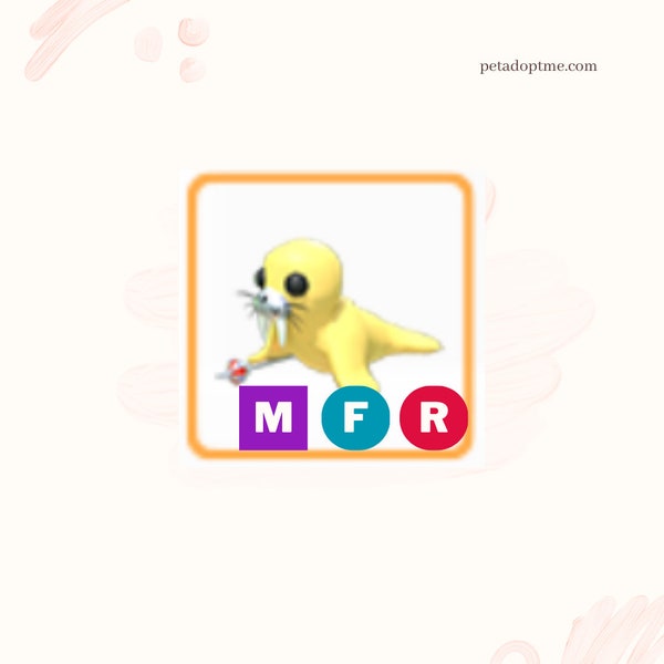 Walrus Adopt Me - Etsy