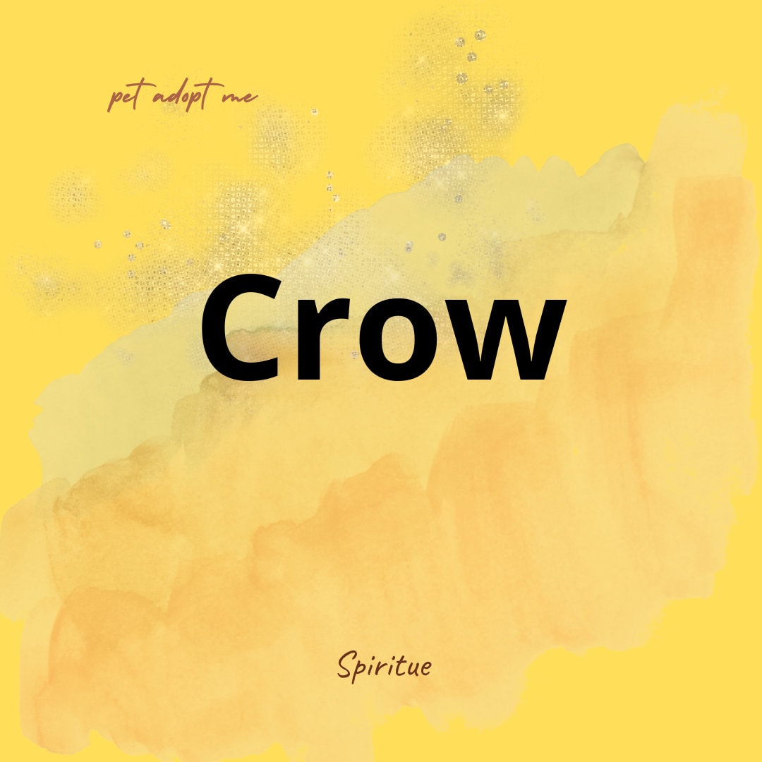 Crow MFR Mega Neon Fly Ride Animal Virtuel - Etsy