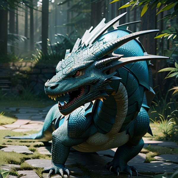 Neon Shadow Dragon - Etsy