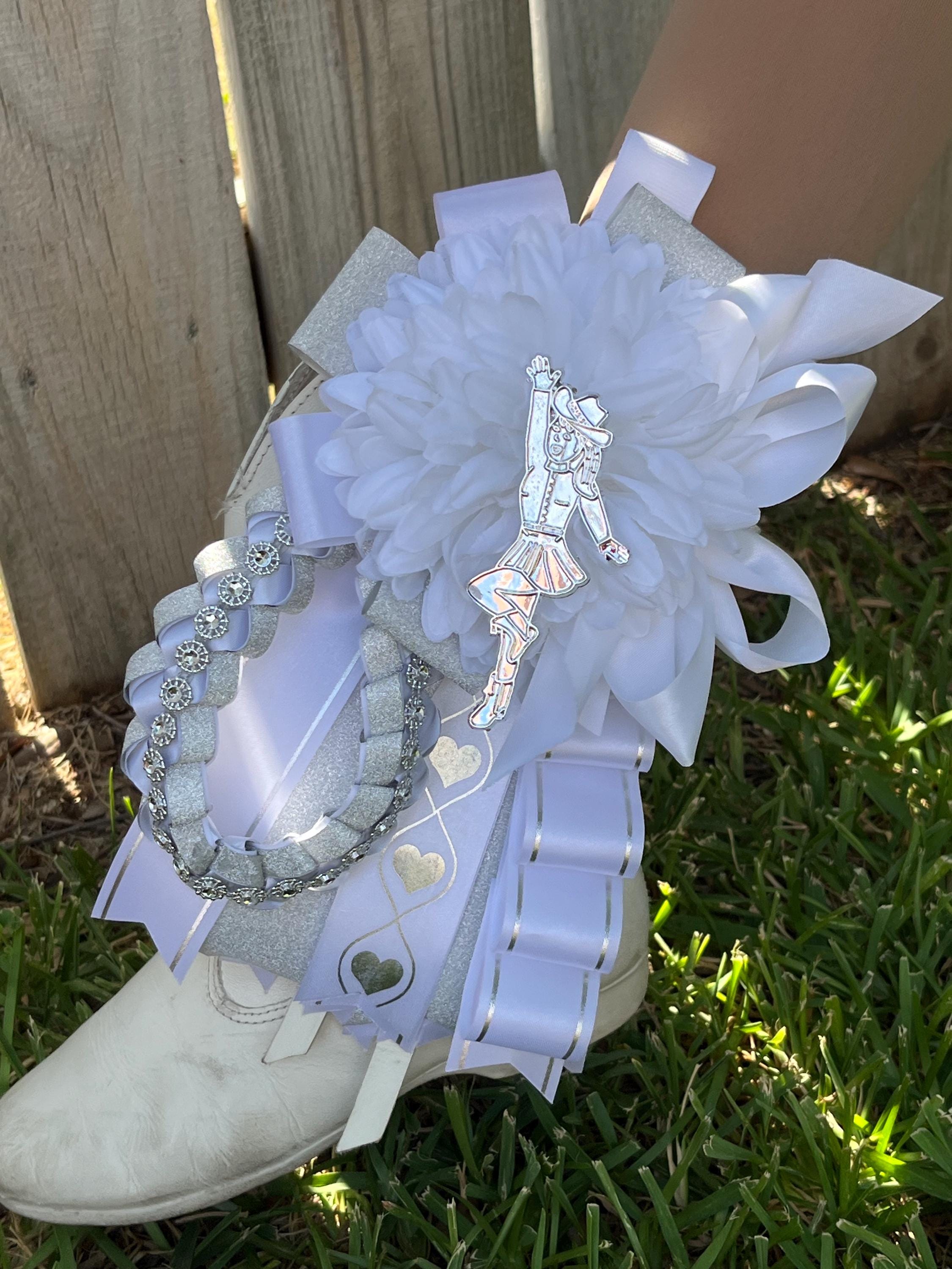 Homecoming Boot Mum-mini Mum Cosage Drill Team - Etsy