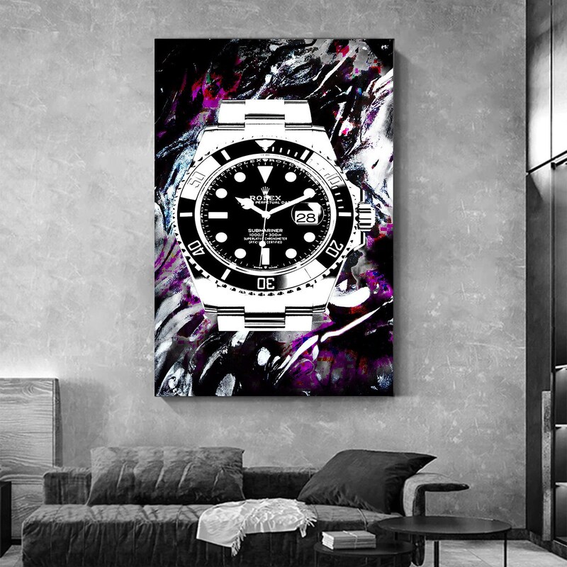 Rolex Wall Art - Etsy