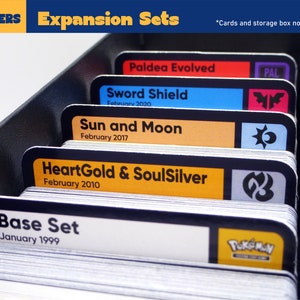 Pokémon Expansion Sets All Eras Pokémon TCG - Etsy