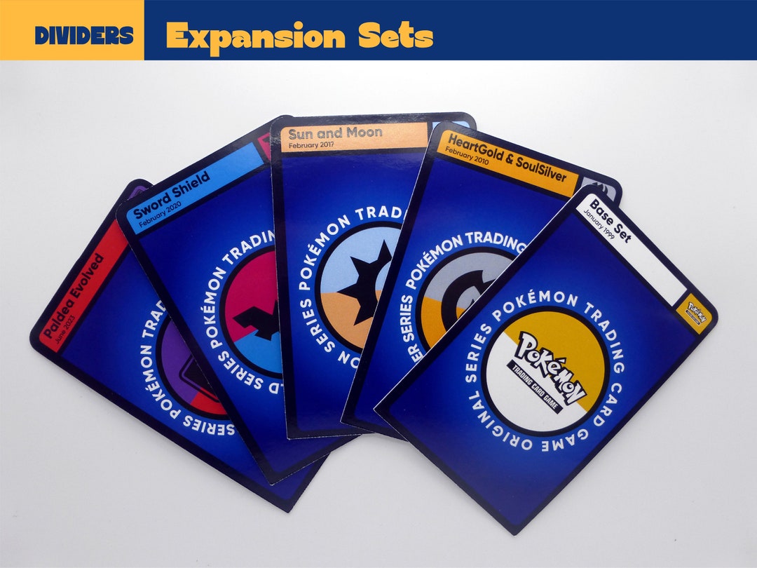 Pokémon Expansion Sets All Eras Pokémon TCG - Etsy