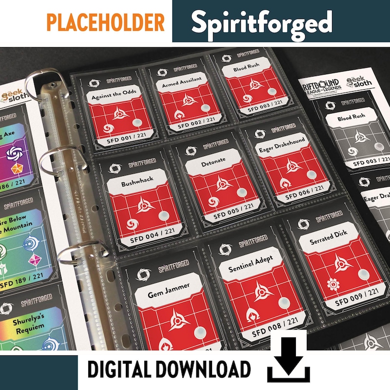 Card Game Storage Binders - Etsy