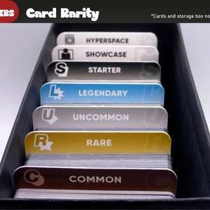 UNLIMITED 7 Dividers - CARD RARITY Star Wars Unlimited Card Separators ...