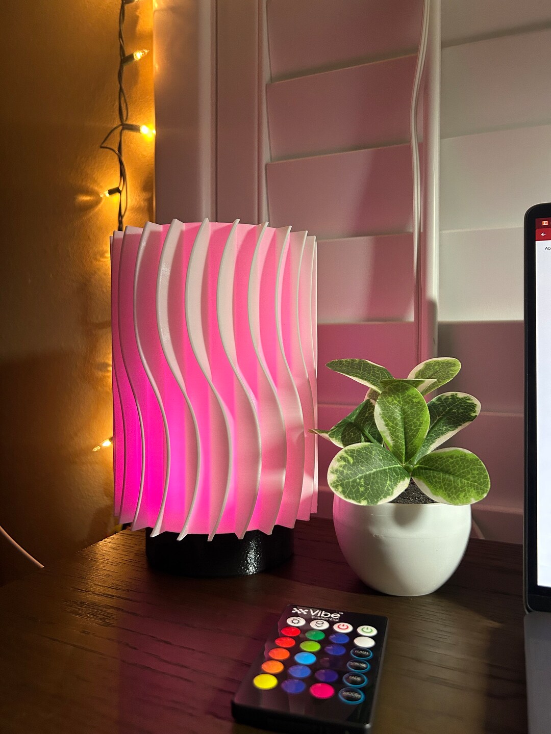 3D Printed LED Desk Lamp - Etsy