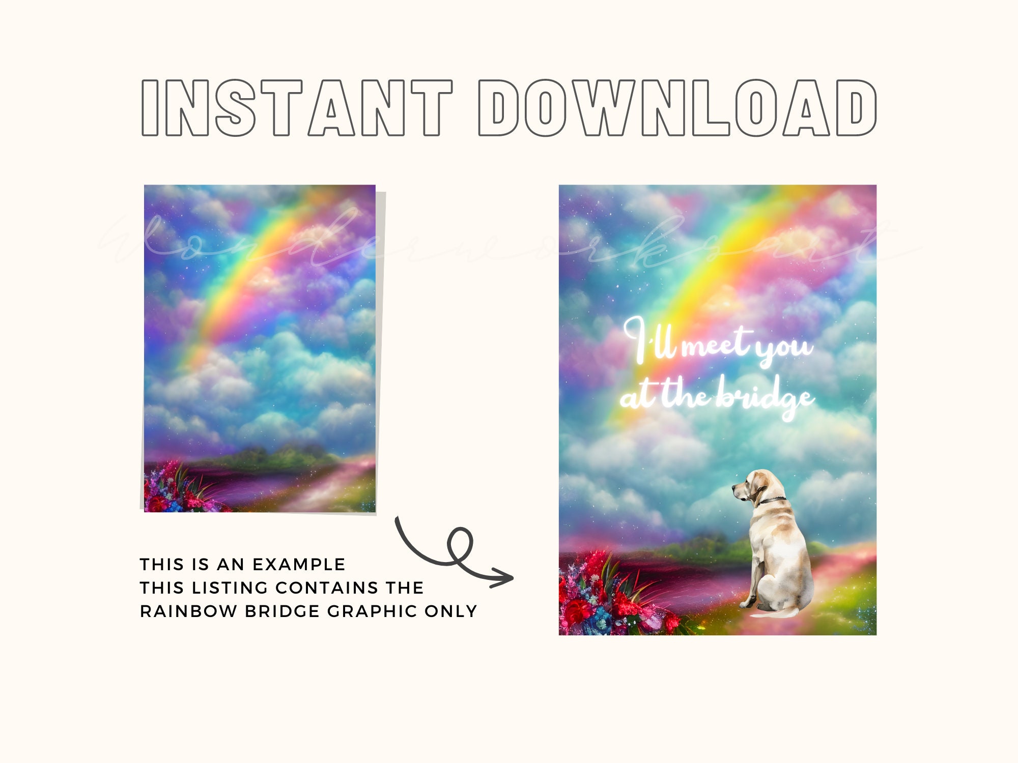 Rainbow Bridge Dog Heaven