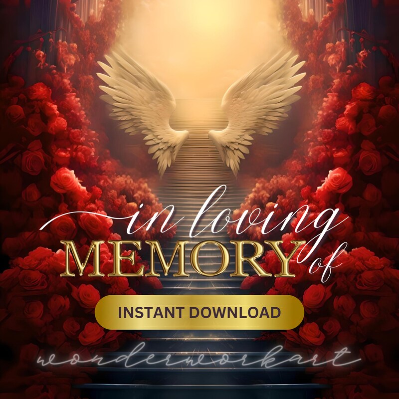 Red Memorial Background - Etsy
