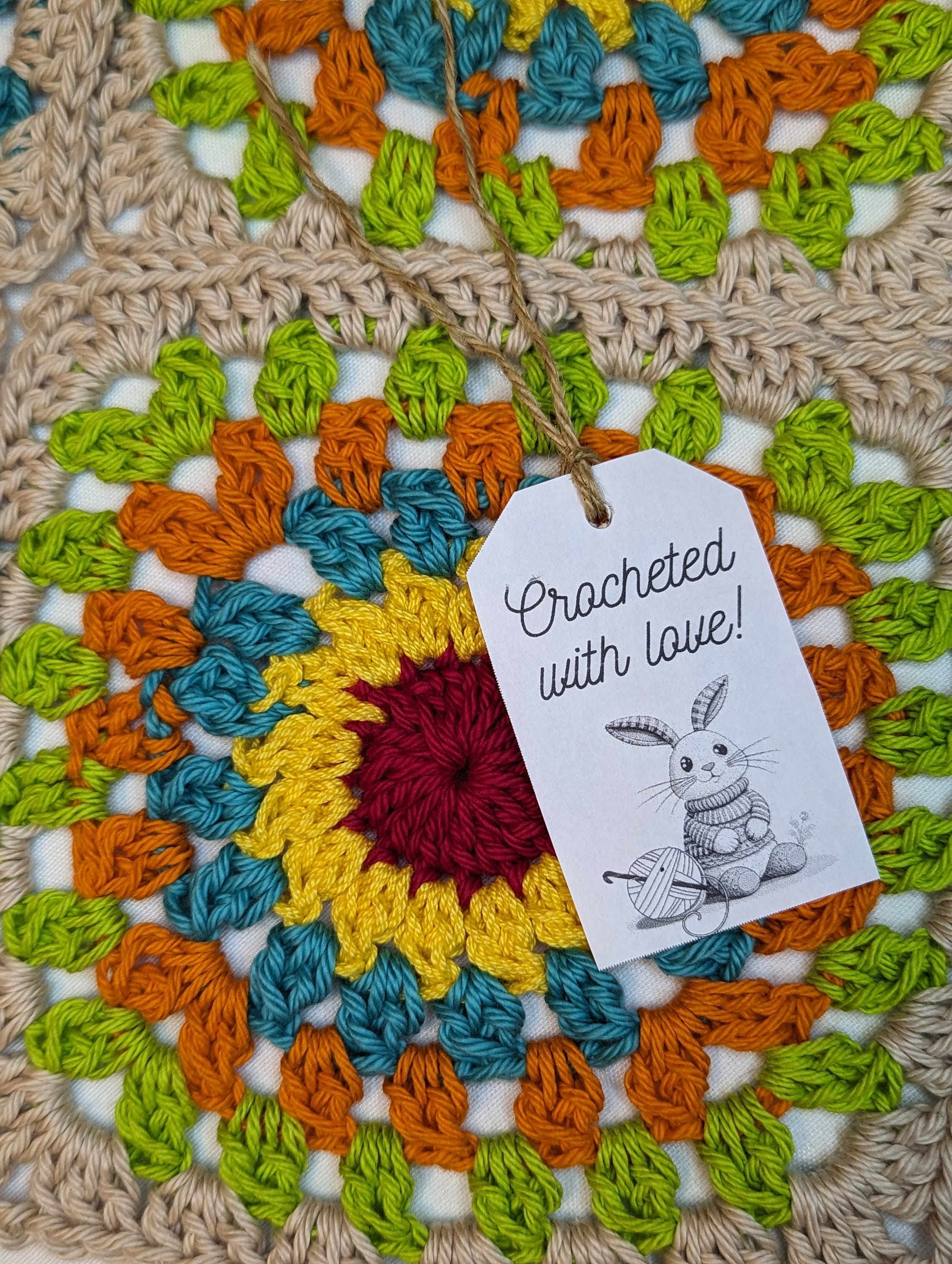 Printable Crochet With Love Tags - DIY Crochet Labels (PDF Pattern) - Etsy