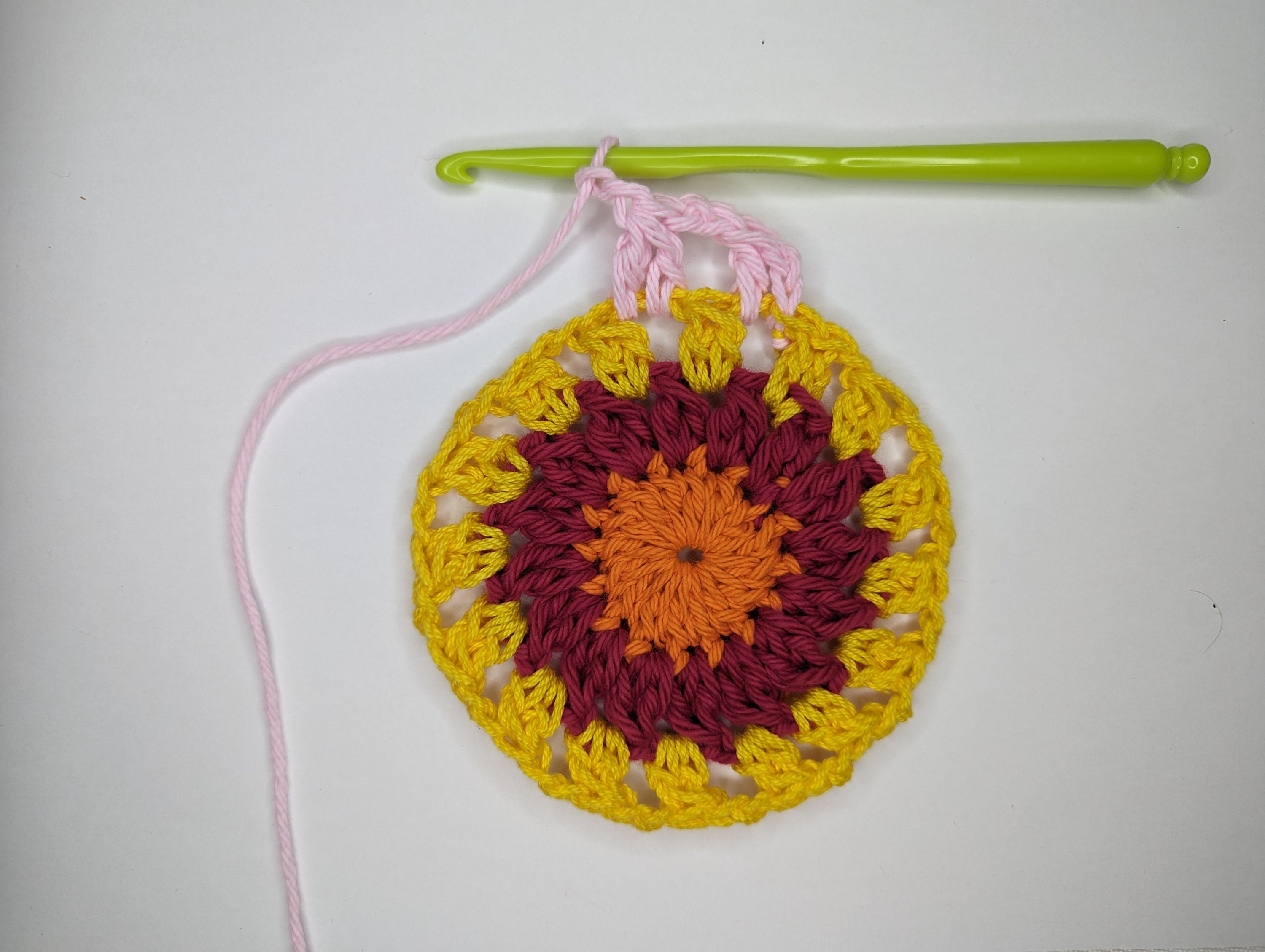 Granny Square Crochet Pattern: Easy Boho Farmhouse Tutorial (PDF) - Etsy