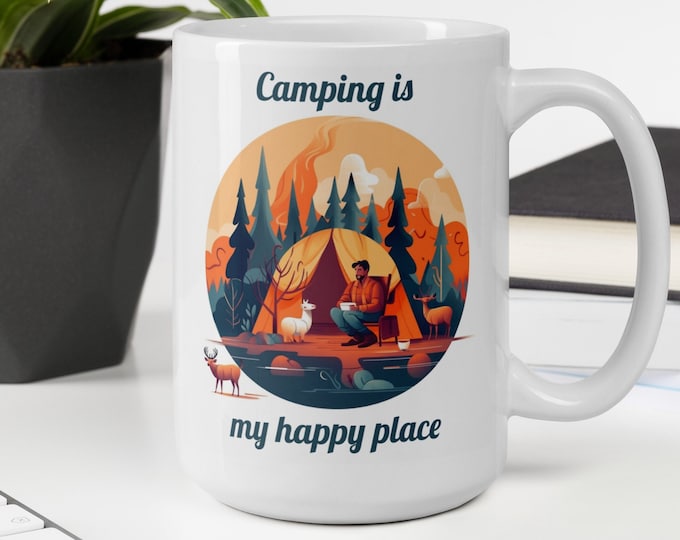 Camping Mug Id Rather Be Camping Funny Camping Gift Camper Cup Campers ...