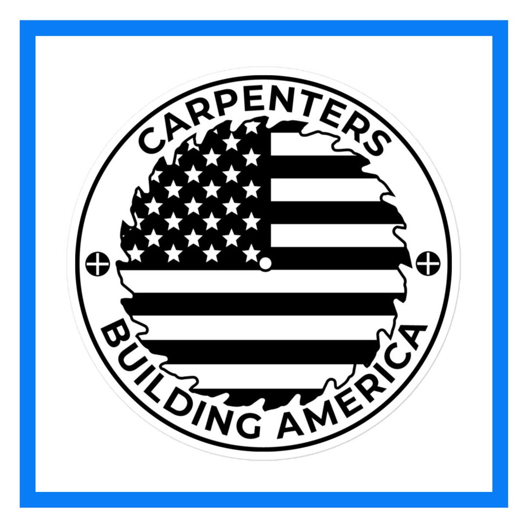 Carpenters Sticker, Carpenters Hard Hat Sticker, Lunch Box Sticker ...