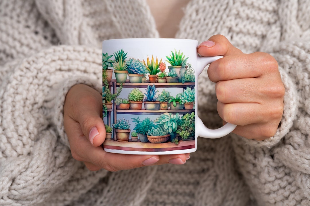 Cute Plant Mug, Plant Mom Mug Plant Dad Mug, Nature Mug, Garden Mug ...