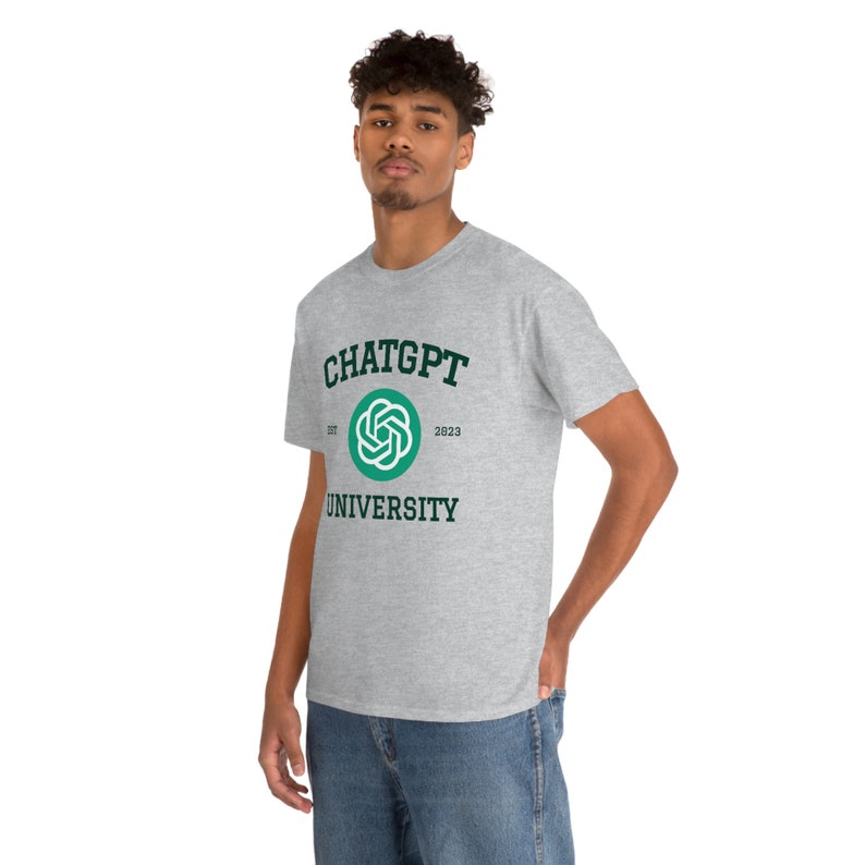 Chat GPT University Tee - Etsy