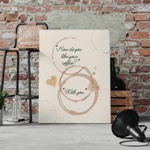 Coffee Print, Drink Poster, Kitchen Decor, Retro Poster, Illustration ...