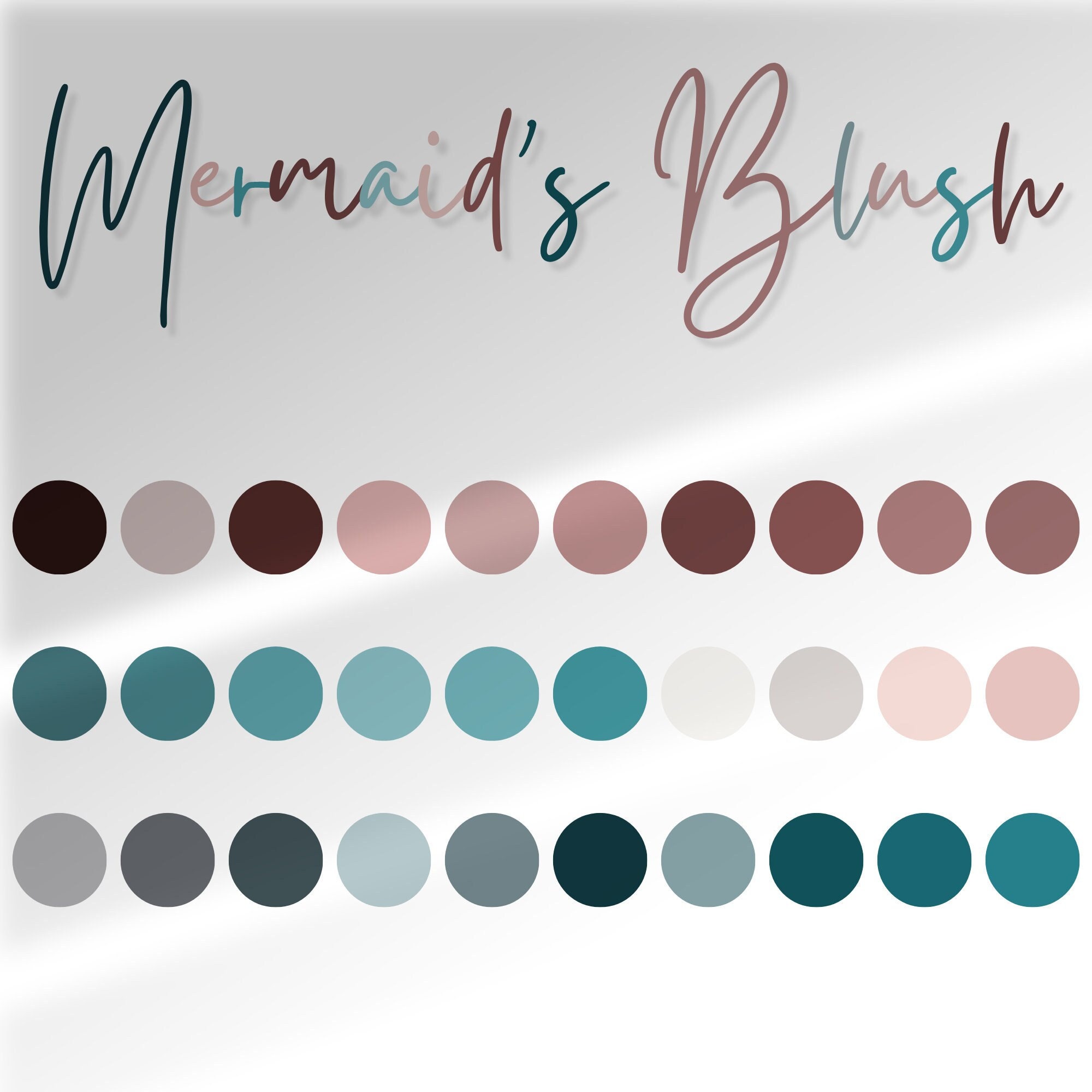 Procreate Color Palette, HEX Codes, Procreate Swatches, iPad Pro ...