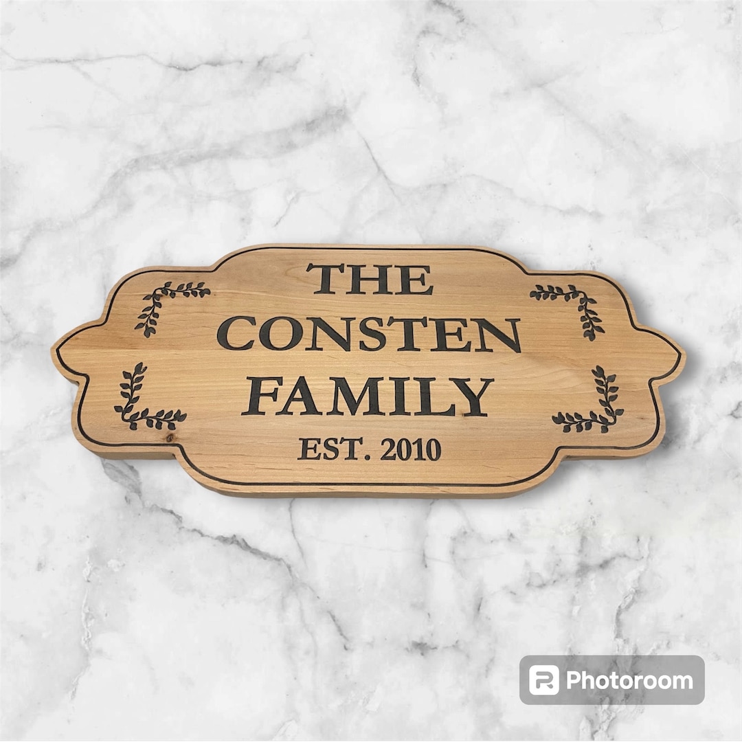 Family Plaque, Wall Art , House Sign - Etsy
