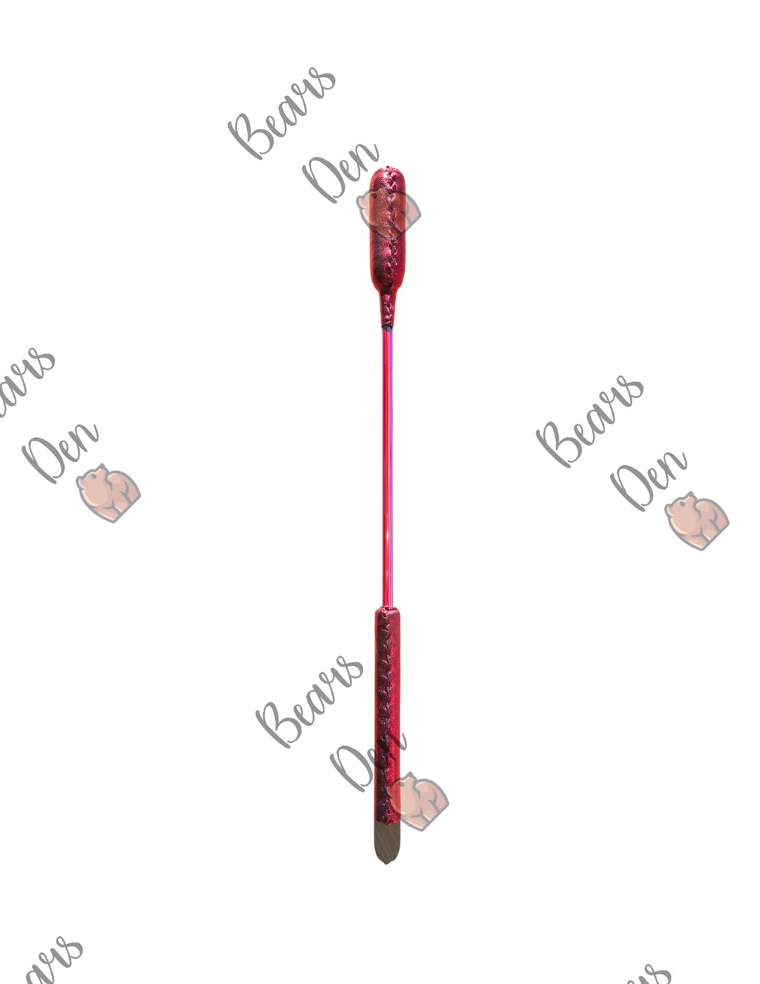 Native American Red Metallic Leather Hand Drum Stick 16in - Etsy