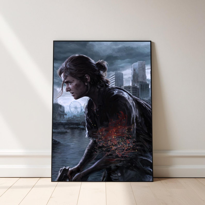 The Last of Us Poster, Ellie Poster, Last of Us Game, Gaming Poster ...