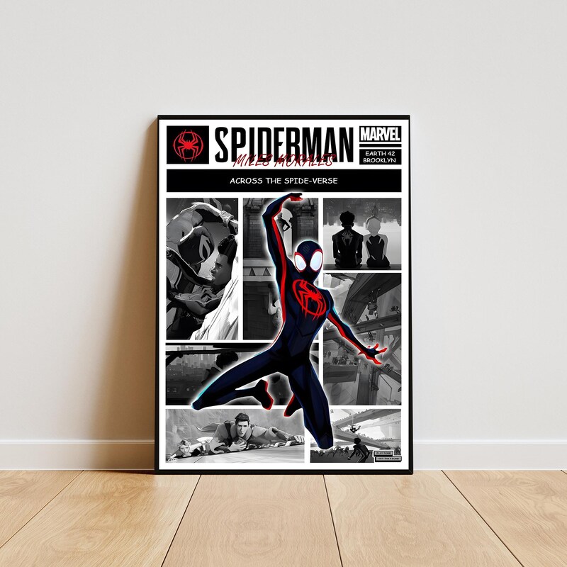 Miles Morales Poster - Etsy