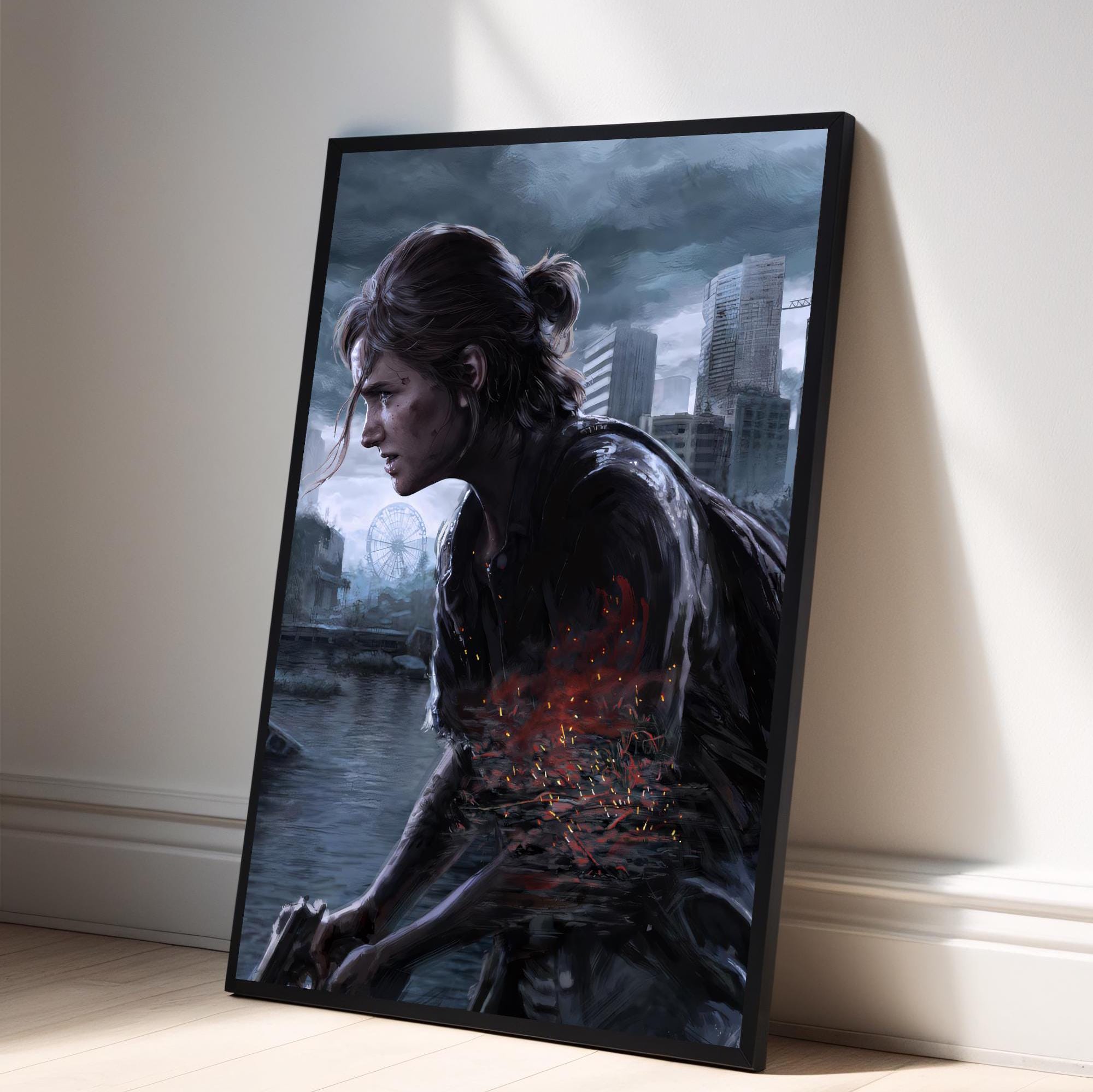 The Last of Us Poster, Ellie Poster, Last of Us Game, Gaming Poster ...
