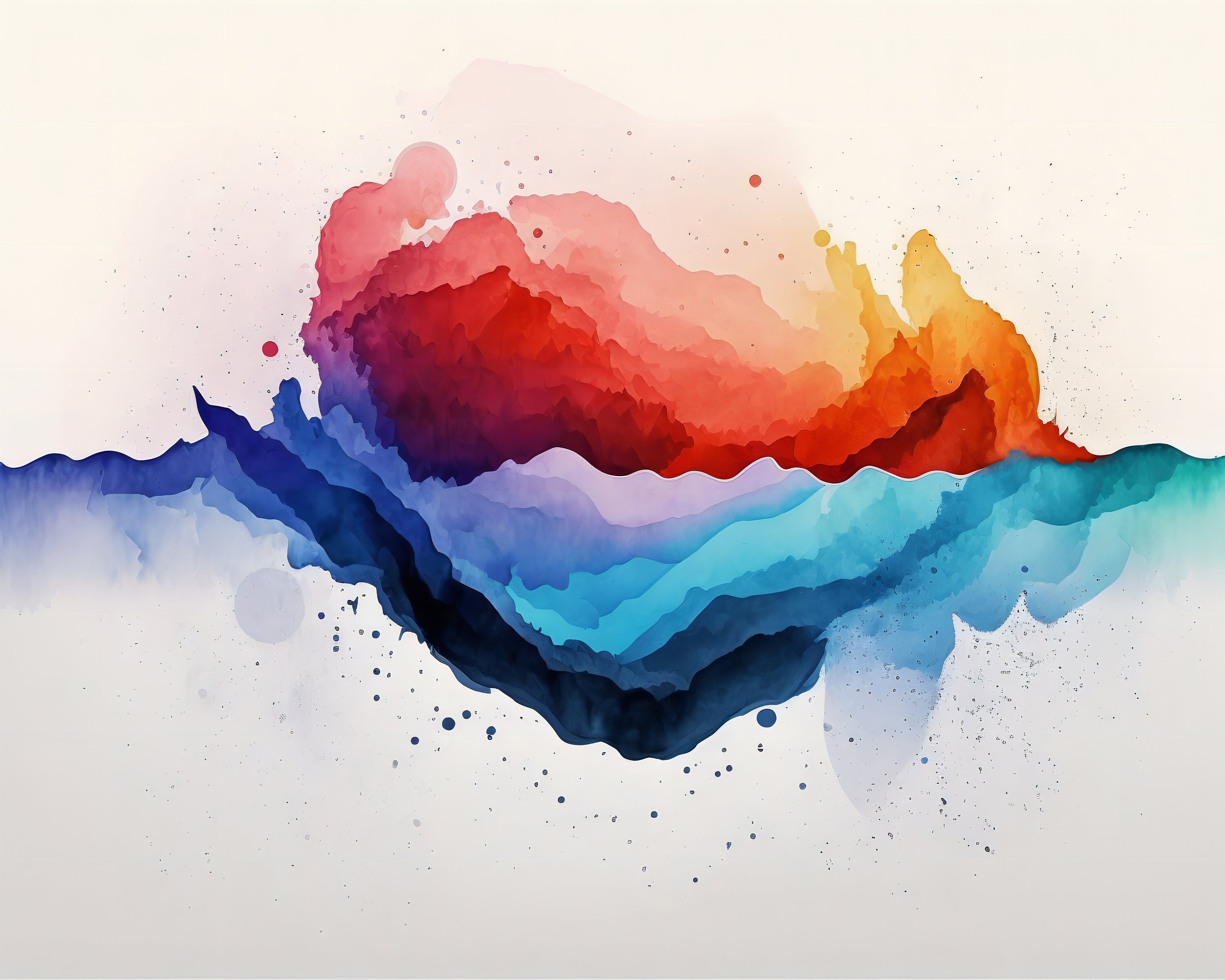 Upgrade Your Living or Work Space With This Abstract Wall Art Get a ...