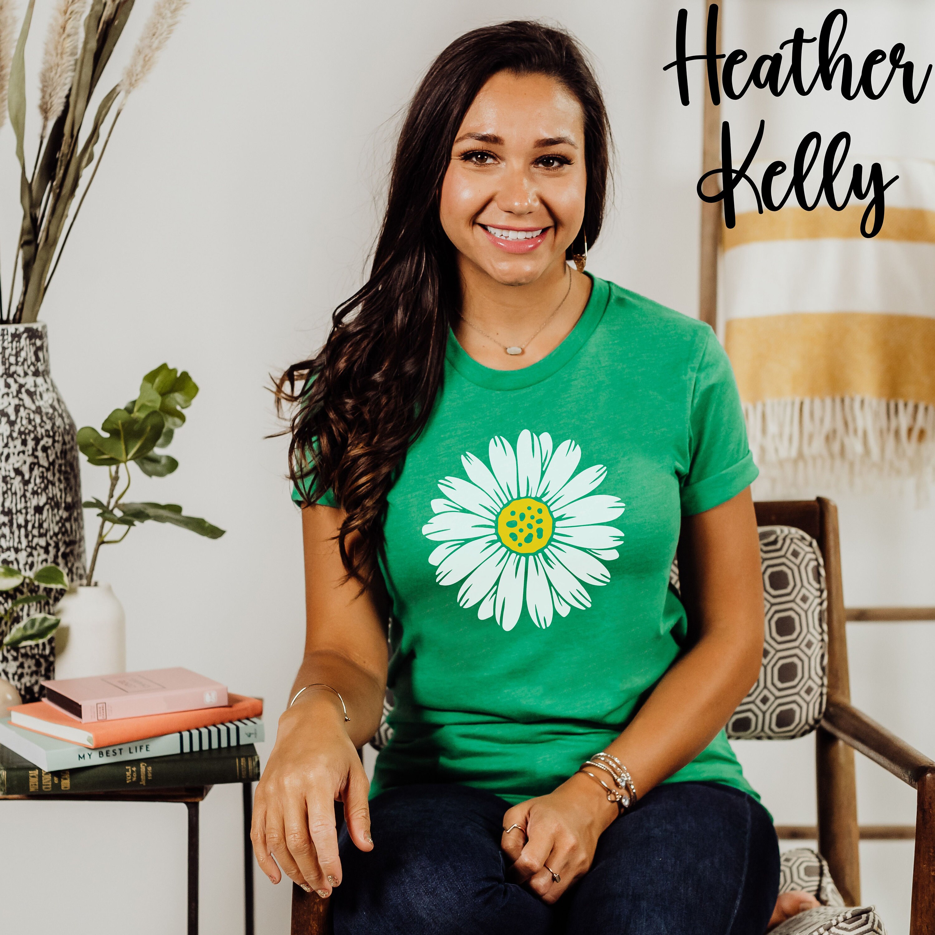 Daisy Flower Shirt, Daisy Shirt, Floral T-shirt, Wildflower Shirt, Boho ...