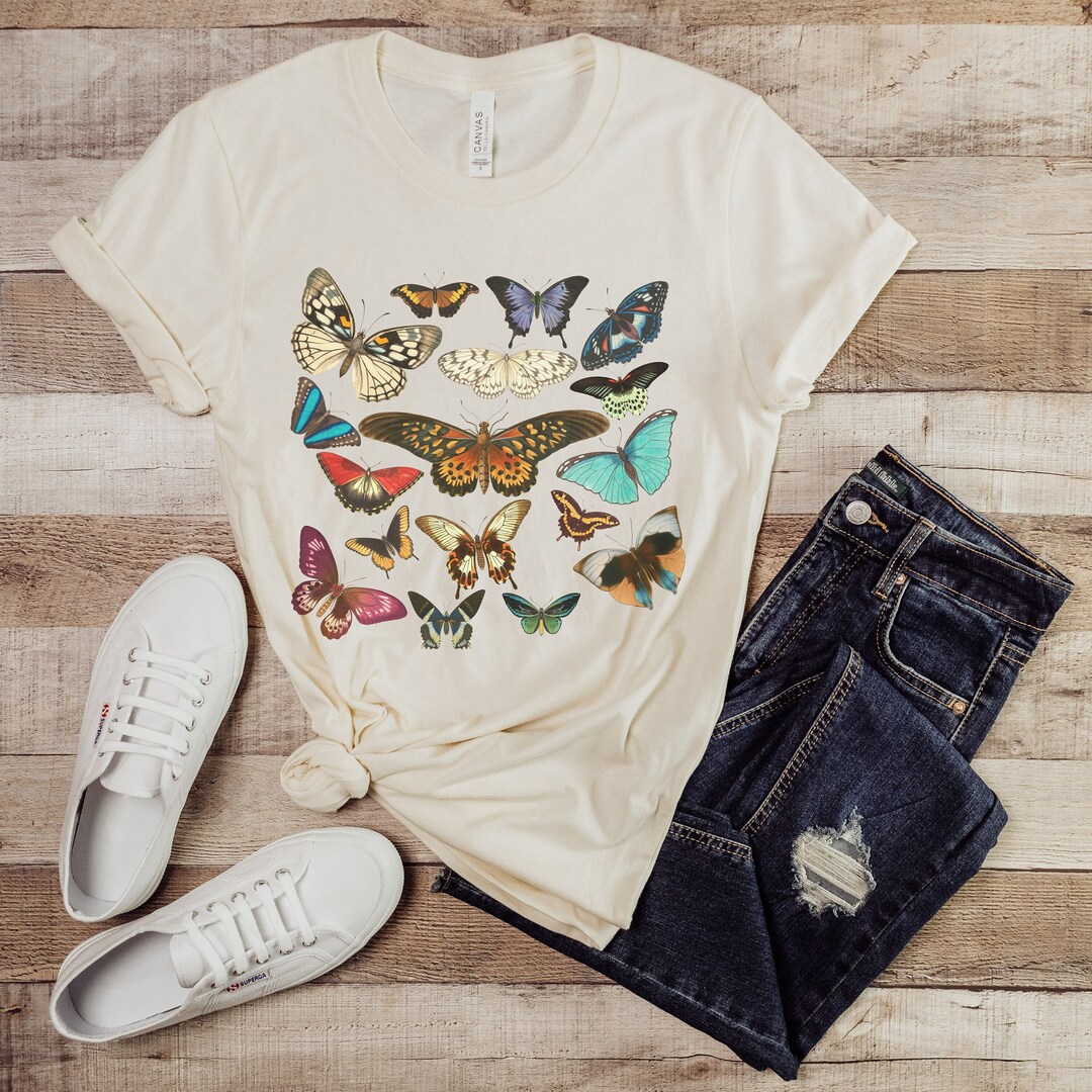Cute Butterfly Shirt, Monarch Butterfly Shirt, Butterfly Shirt ...