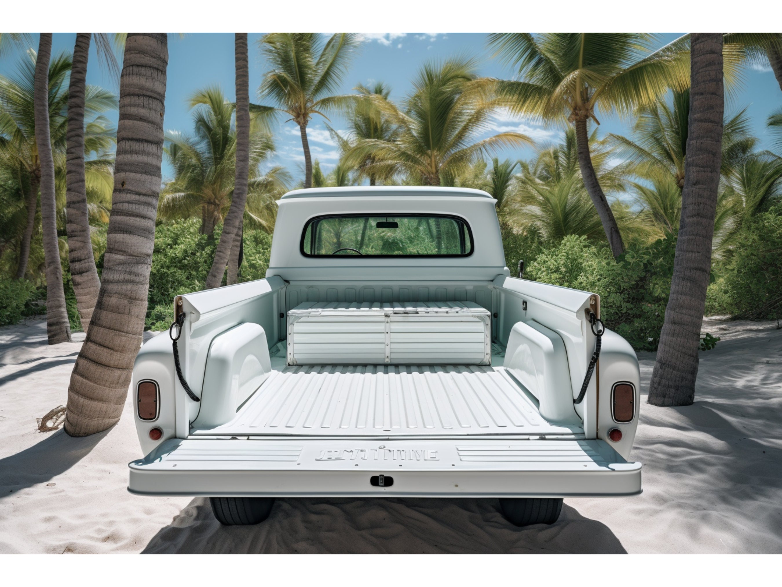 17 Digital Backdrop Digital Download Pickup Truck Beach Holiday Fall ...