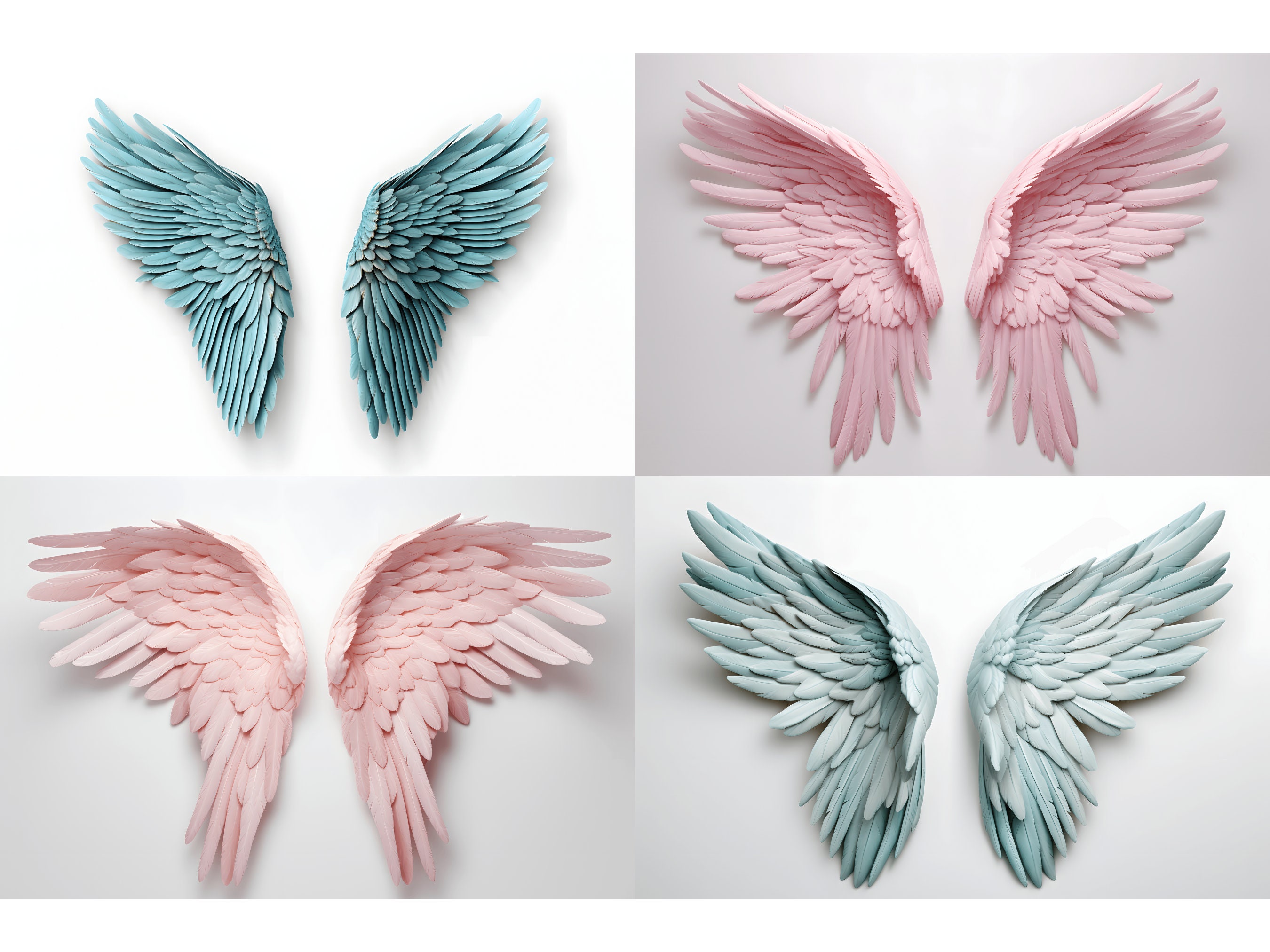 34 Transparent Angel Wings for Photography Backdrop Studio Backdrop ...
