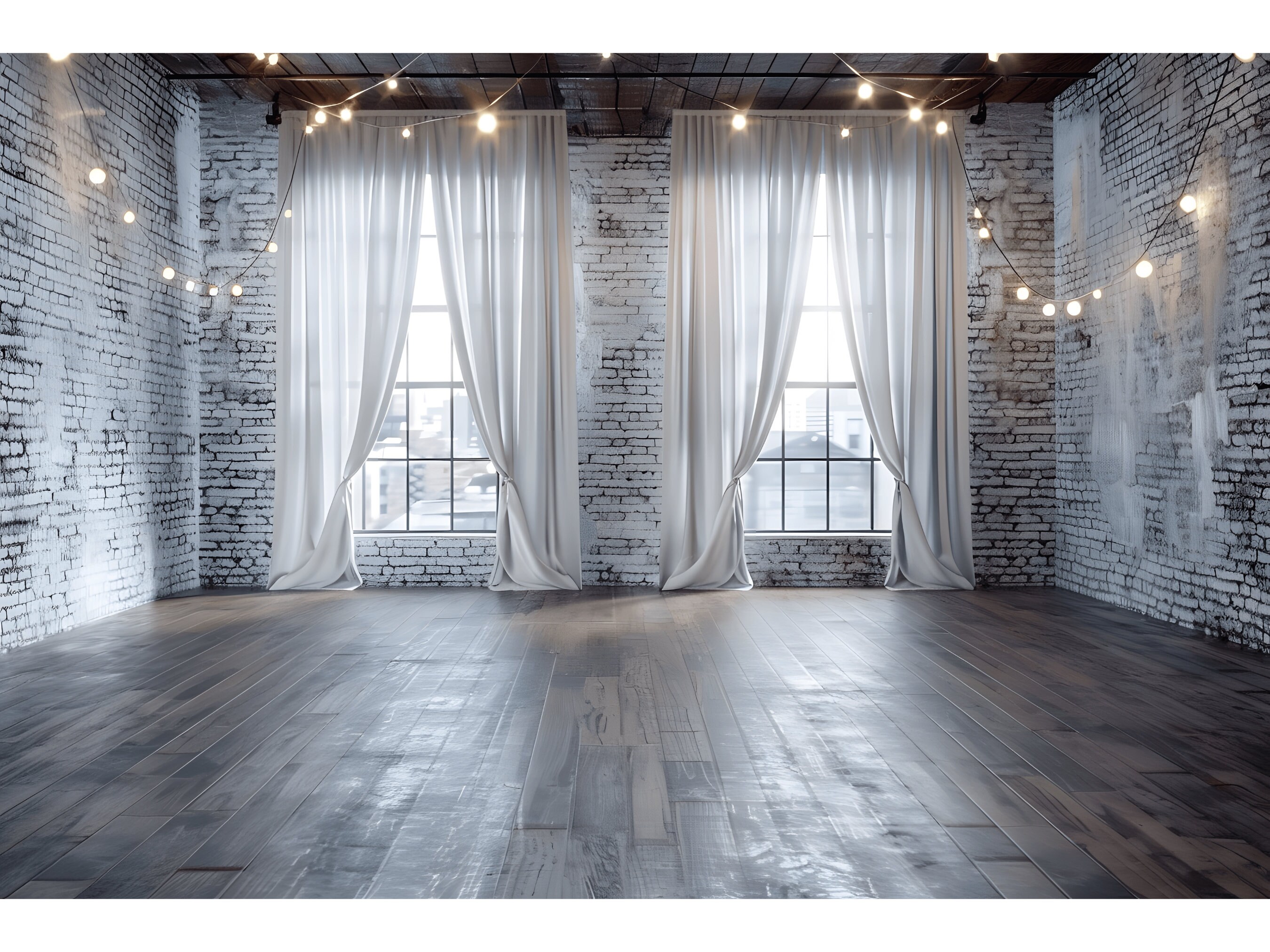 12 Digital Background Brick Wall Studio Maternity Wedding Bridal Dance ...